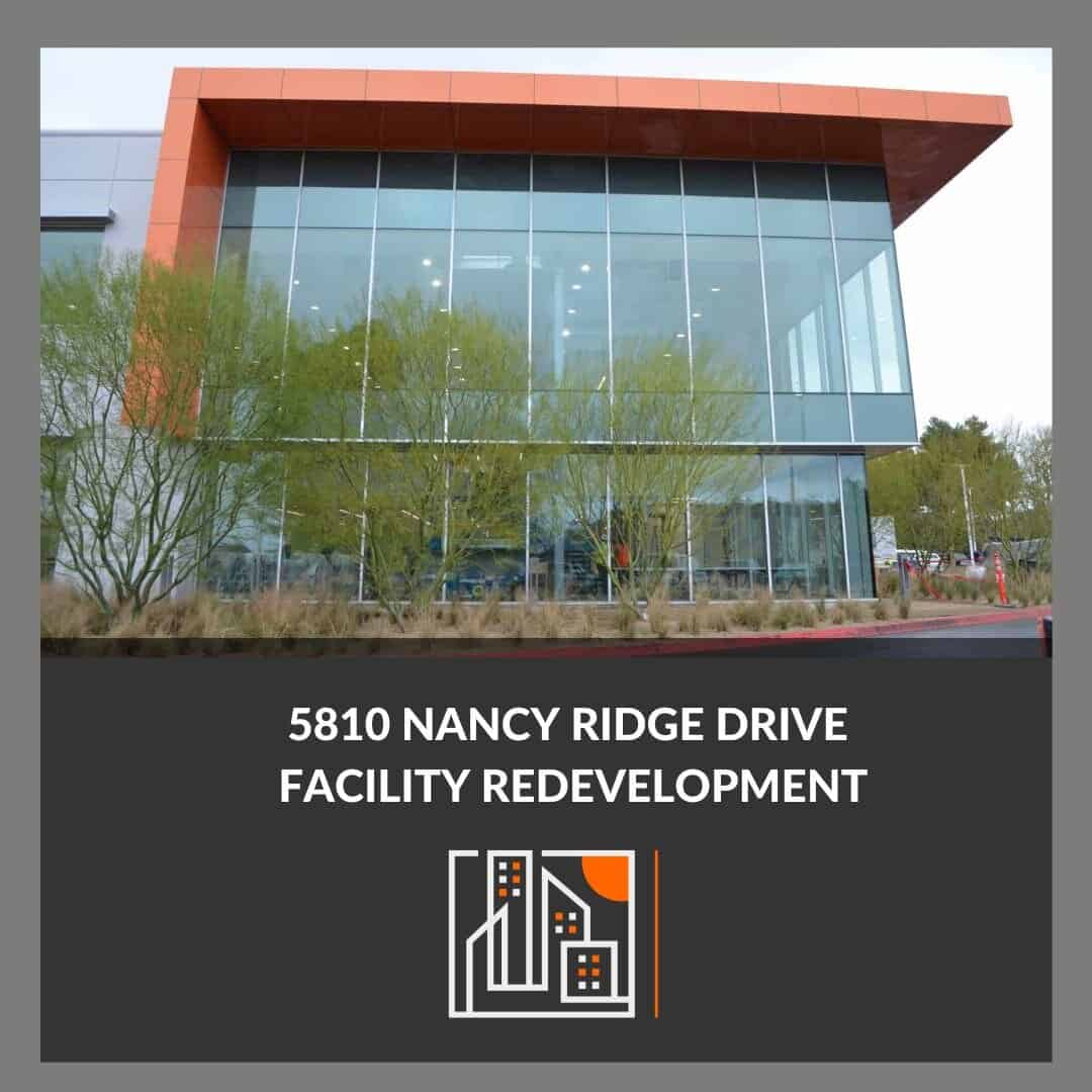 5810 Nancy Ridge Drive facility redevelopment - Intersect Management